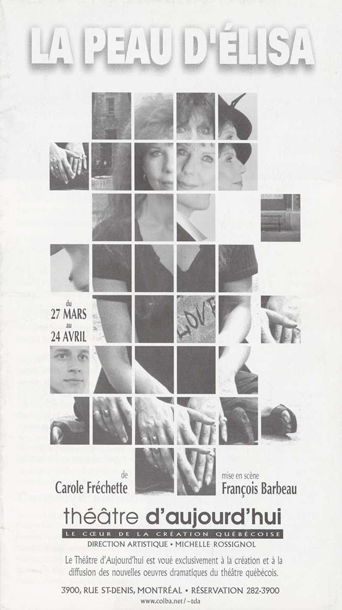 Gabriel Sabourin - Centre du Théâtre d'Aujourd'hui